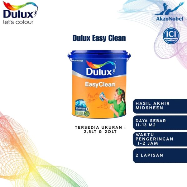 DULUX EASY CLEAN (CAT GAMPANG DI HAPUS)
