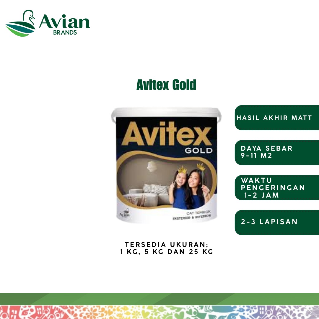 Avitex Gold | Cat Premium Interior & Eksterior – Sentral Paint