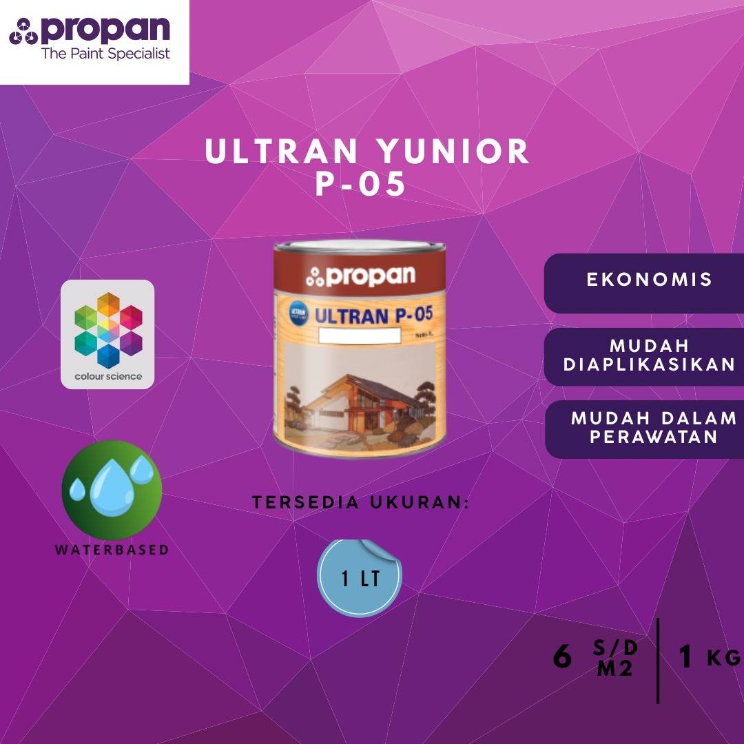 PROPAN ULTRAN YUNIOR P-05 | Cat Kayu Urethane Transparan untuk Interior ...