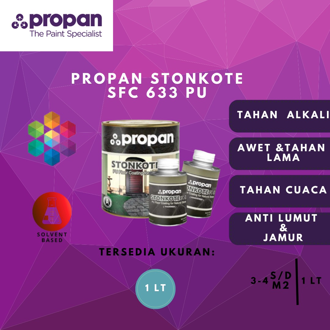 Cat Pelapis Lantai Propan Stonkote | Sentral Paint